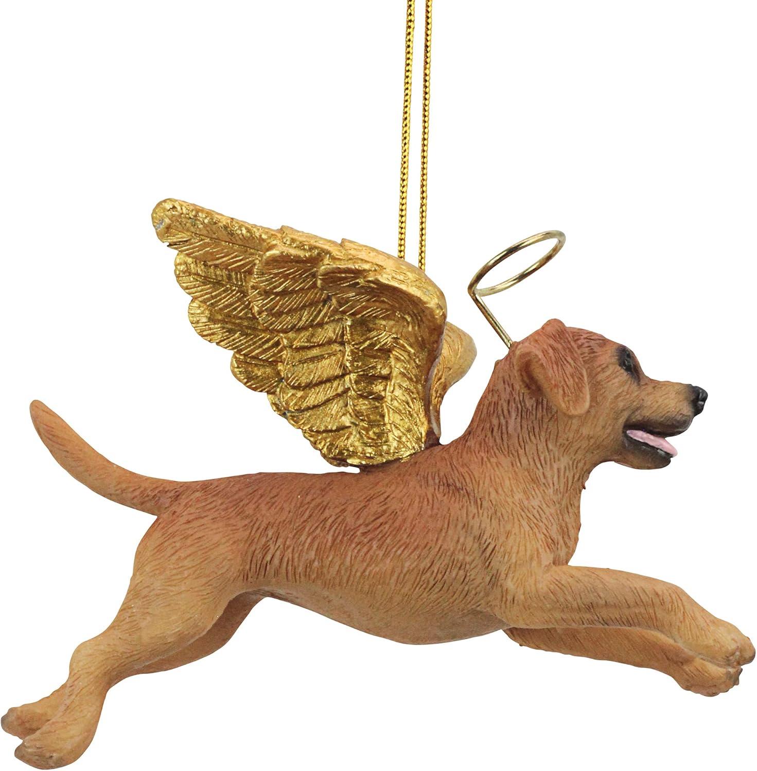 ANGEL MALTESE ORNAMENT(Angel Golden Retriever) - Design Toscano