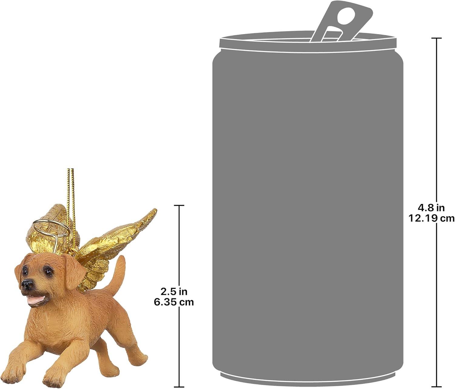 ANGEL MALTESE ORNAMENT(Angel Golden Retriever) - Design Toscano