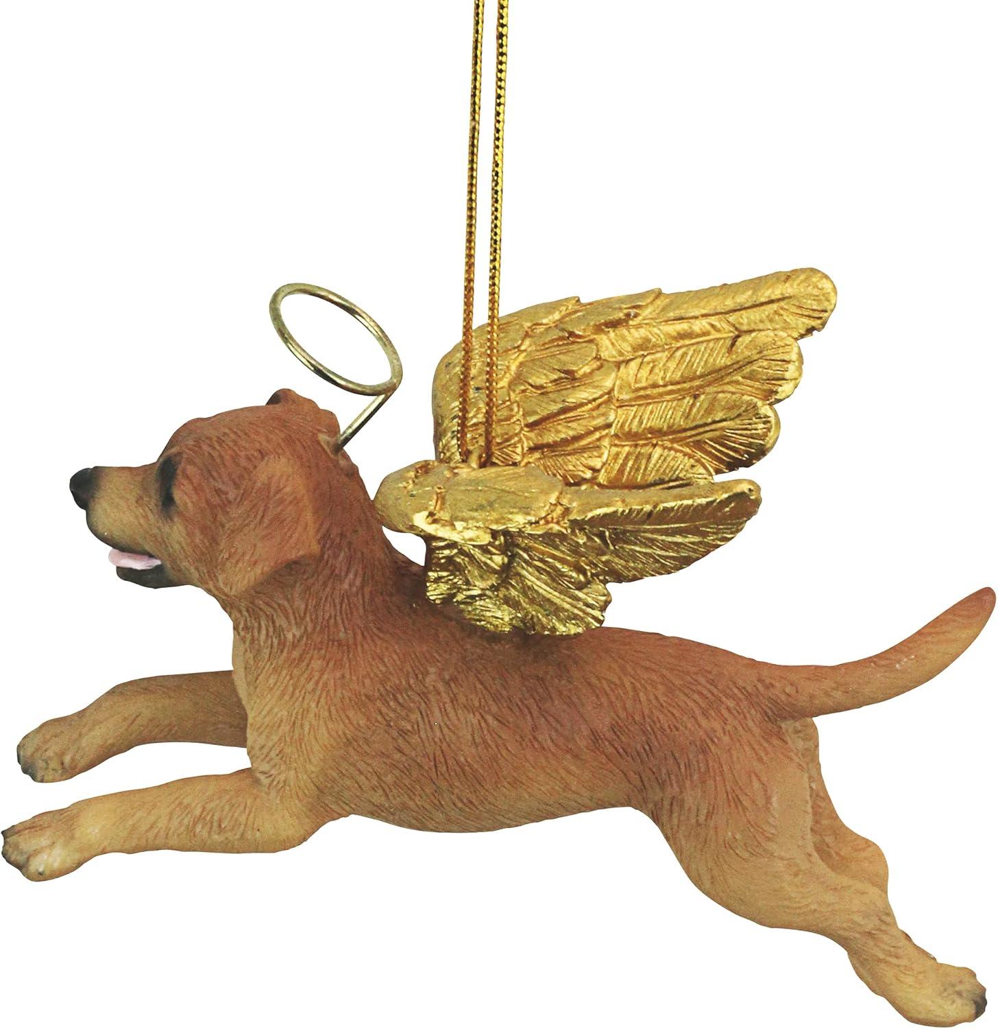 ANGEL MALTESE ORNAMENT(Angel Golden Retriever) - Design Toscano