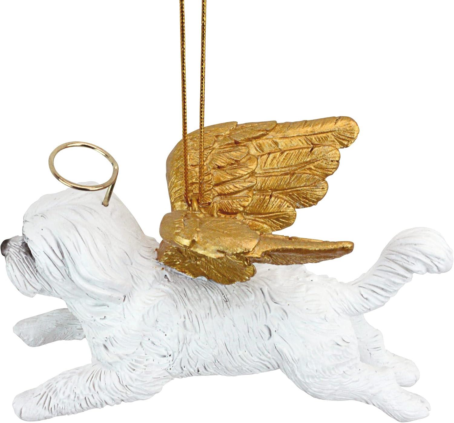 ANGEL MALTESE ORNAMENT(Angel Maltese) - Design Toscano